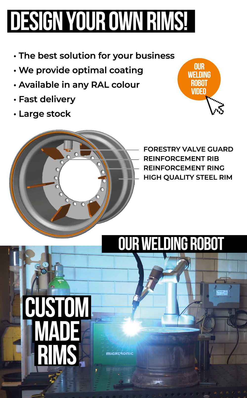 Excellent Traction in Forestry Use – HBI Tyres & Wheels